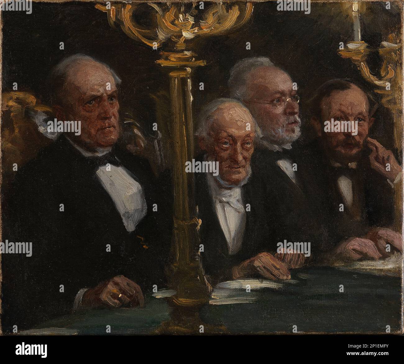 Portrait Group, 1896 Stock Photo - Alamy