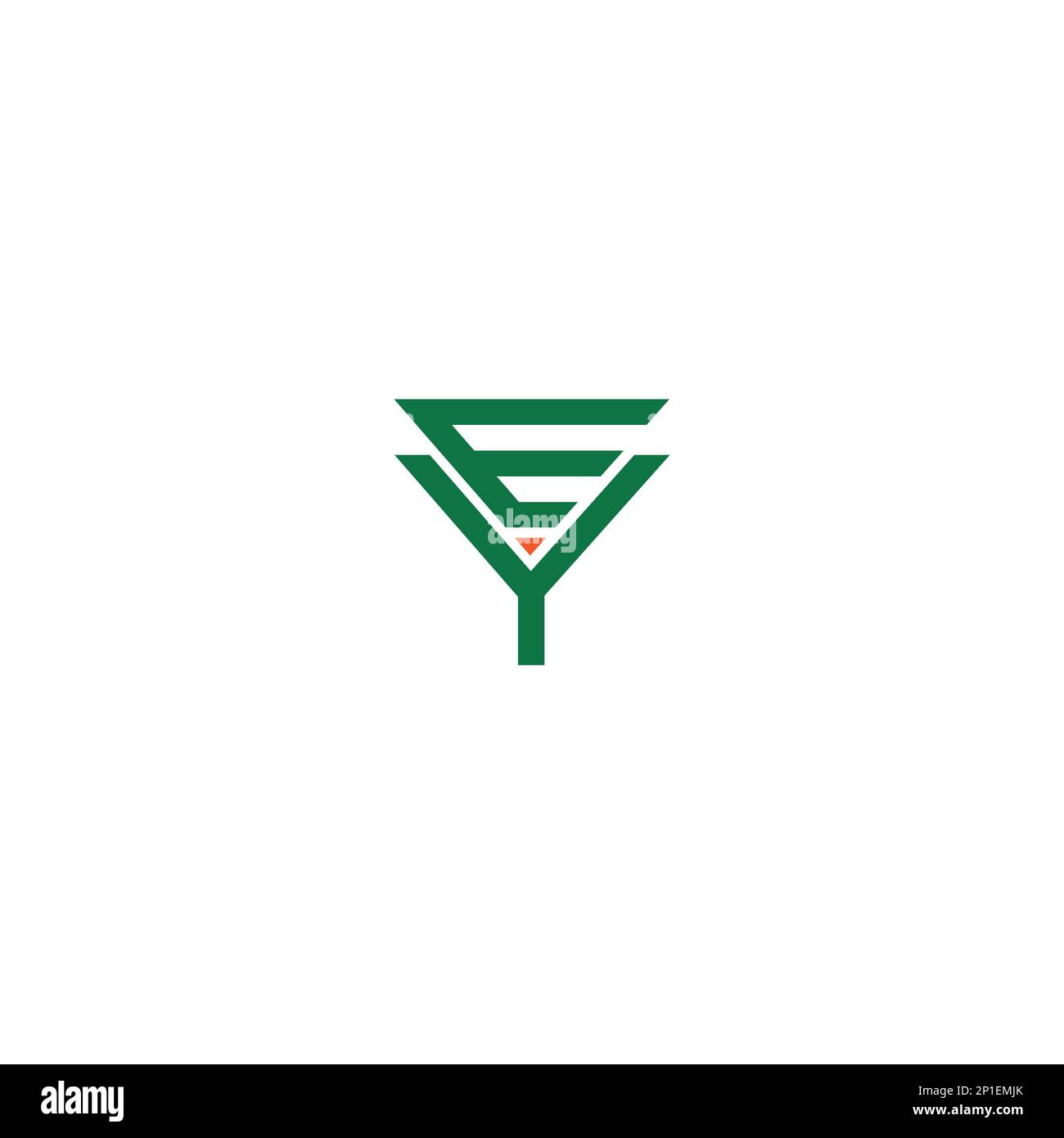 Alphabet letters Initials Monogram logo EY, YE, E and Y Stock Vector ...