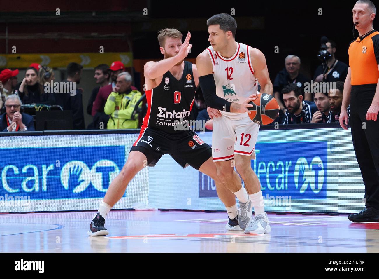 Forum of Assago, Milan, Italy, March 03, 2023, Billy Baron (EA7 Emporio ...