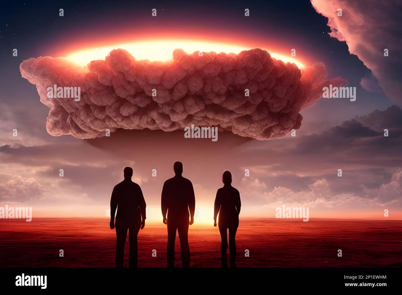 Nuclear explosion radiation hazard gas hi-res stock photography and ...