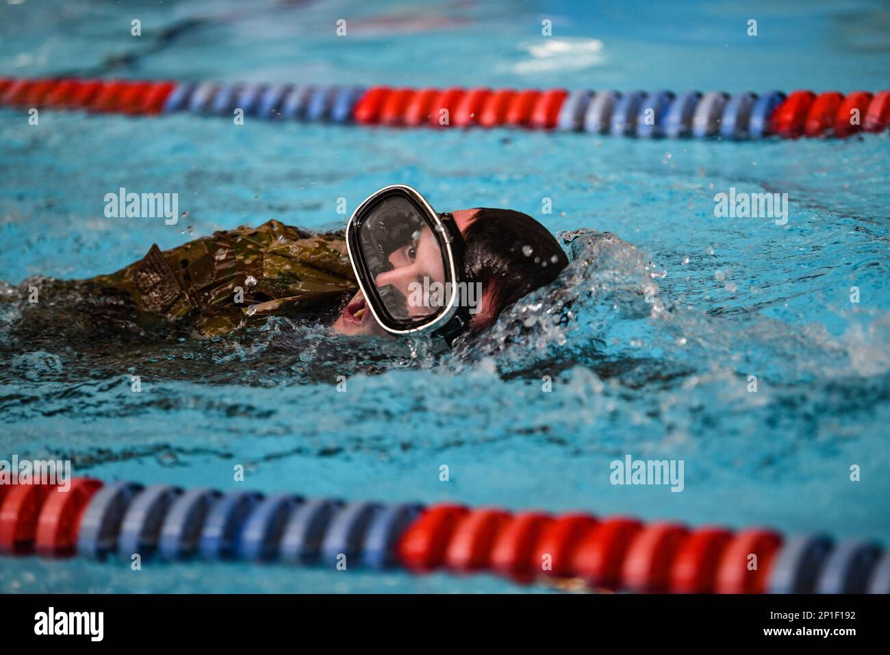 Tech. Sgt. Gabriel Clark, 87th Aerial Port Squadron ramp operations ...