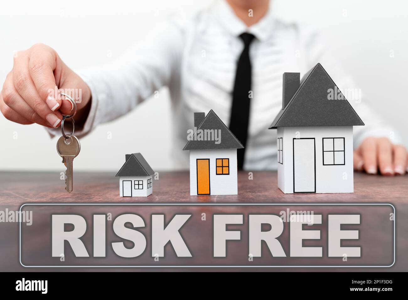 Writing displaying text Risk Free. Word Written on used to describe something that does not ...