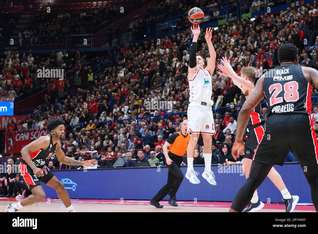 Billy Baron (EA7 Emporio Armani Olimpia Milano) during the Basketball ...