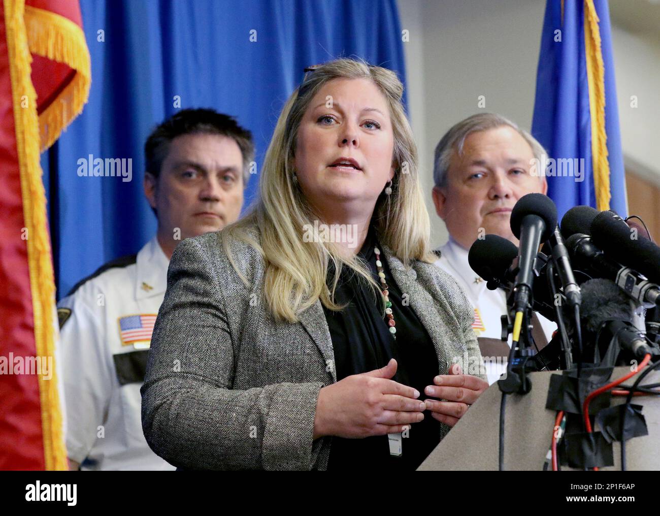 Martha Weaver, spokesperson for the Midwest Medical Examiner's Officer ...