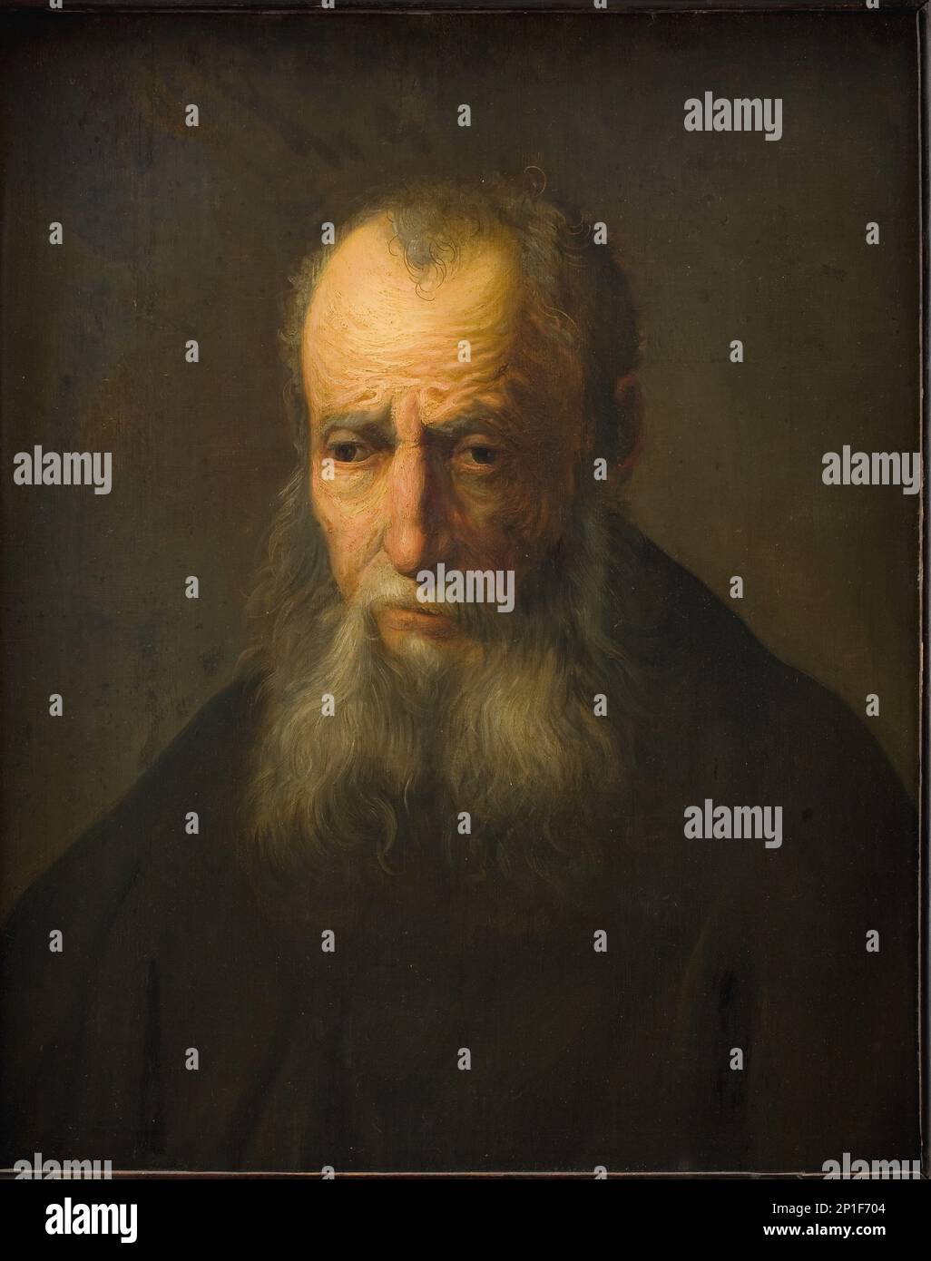 Bust of an Old Man, 1630 Stock Photo - Alamy