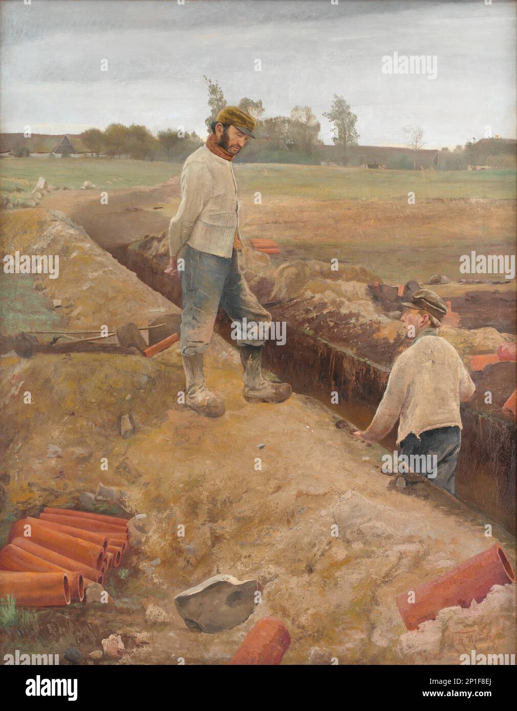 Diggers and trenches hi-res stock photography and images - Alamy