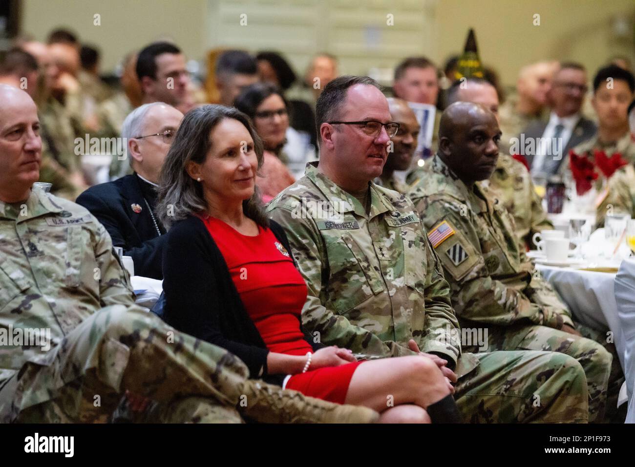 Fort Bliss held its annual prayer breakfast at the Centennial Banquet ...