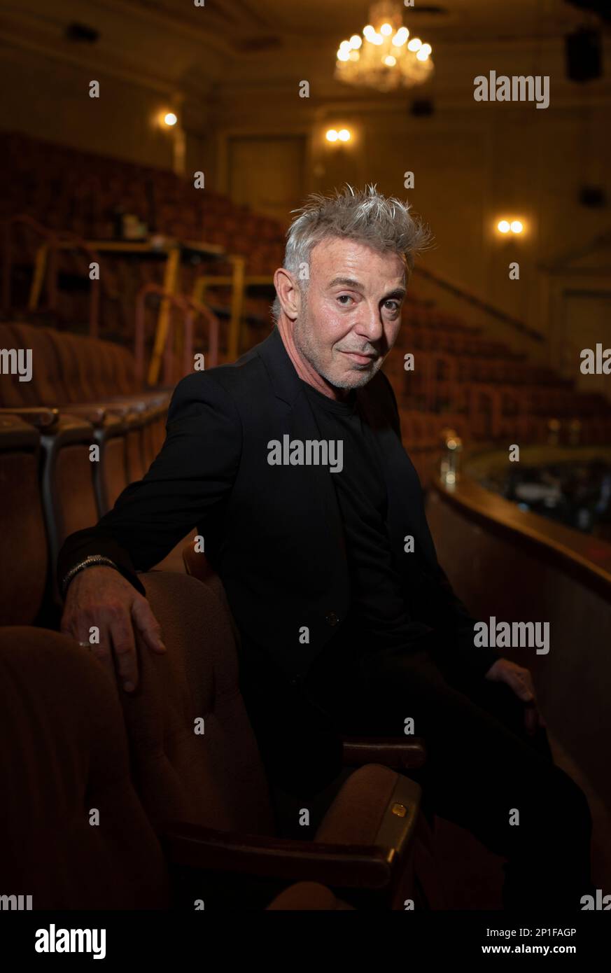 Choreographer Wayne Cilento poses for a portrait at The Music Box ...
