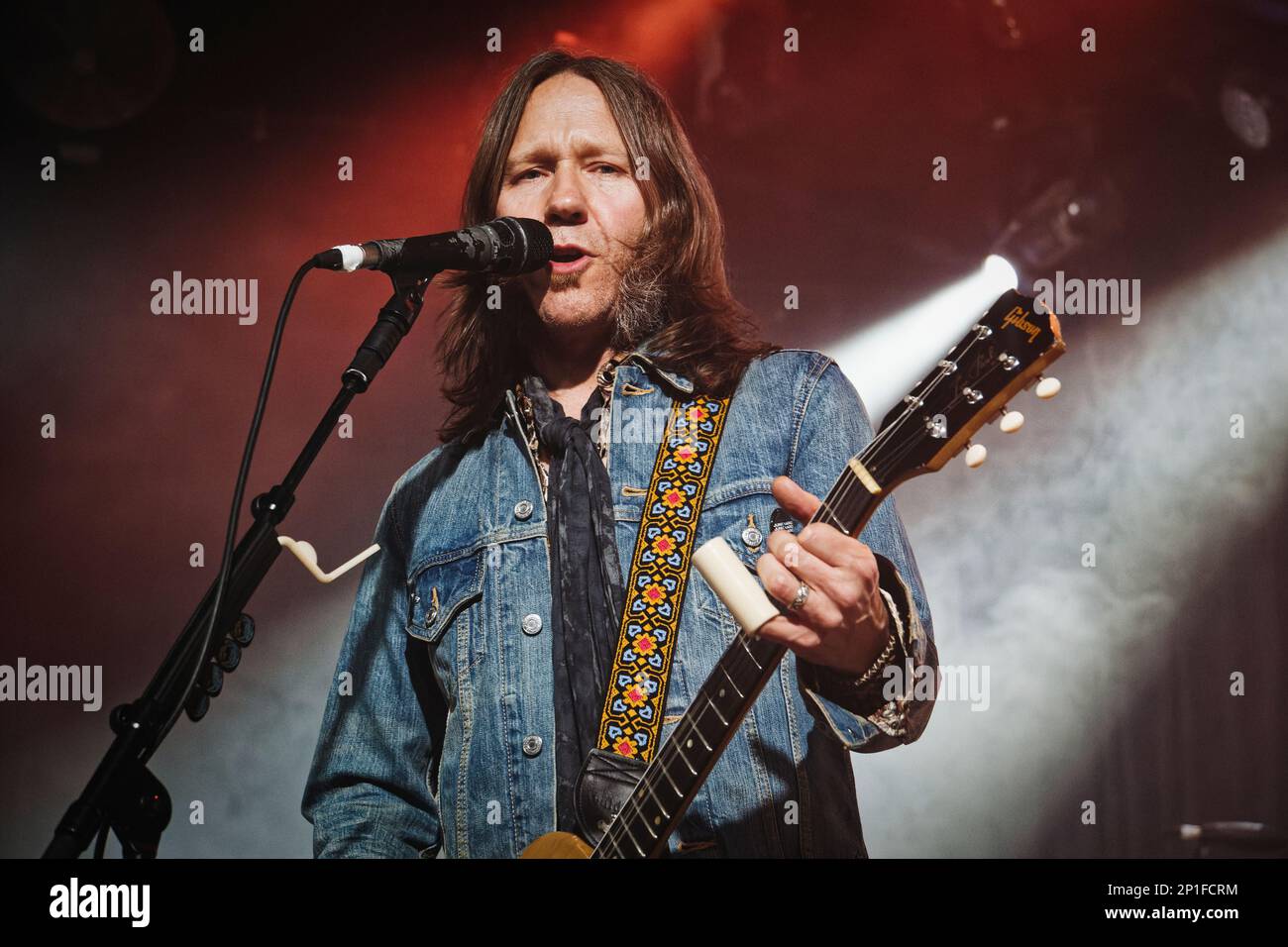 Charlie starr of blackberry smoke hi-res stock photography and images ...