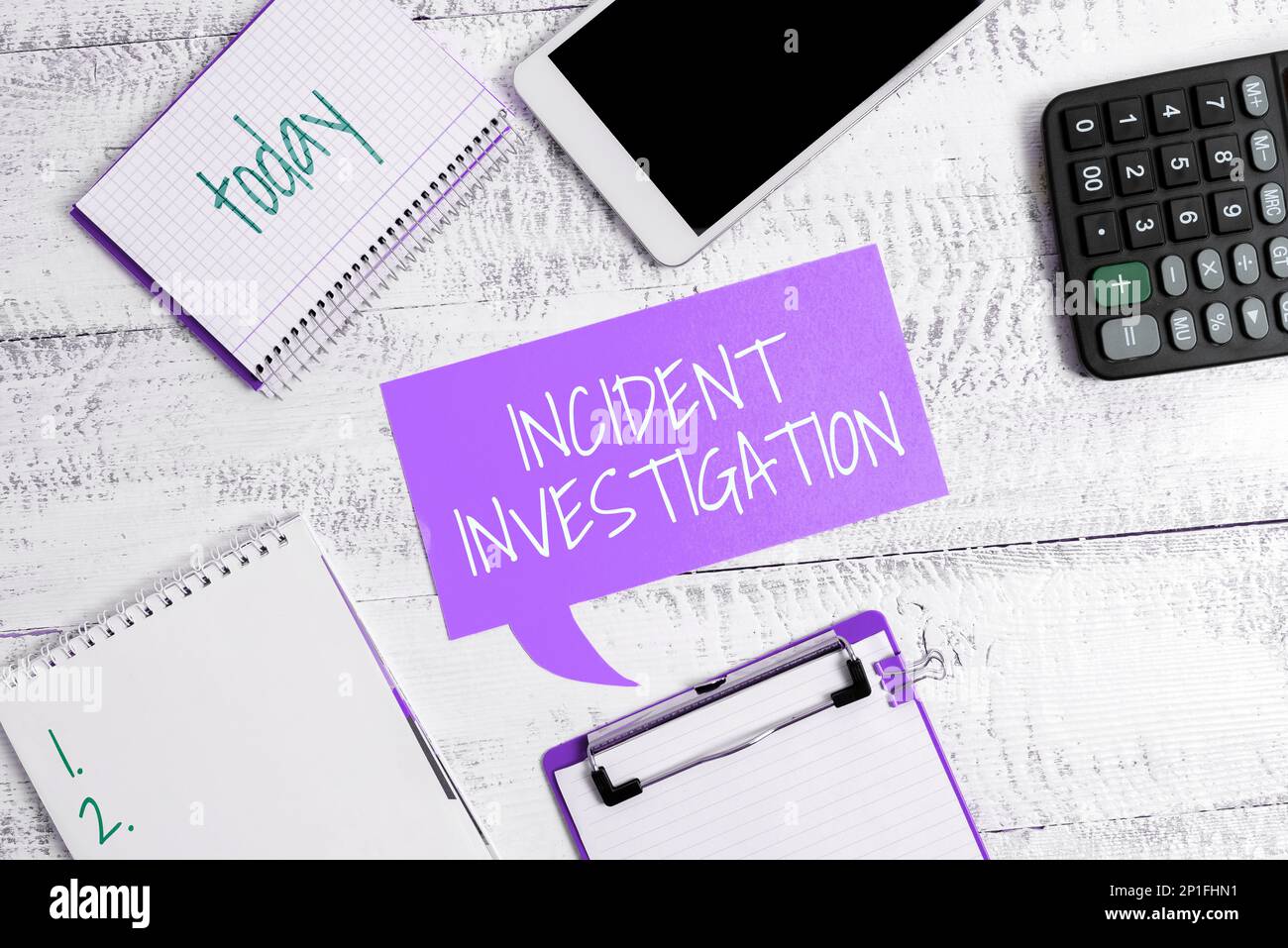 Writing Displaying Text Incident Investigation Business Showcase Responsible For The Integrity