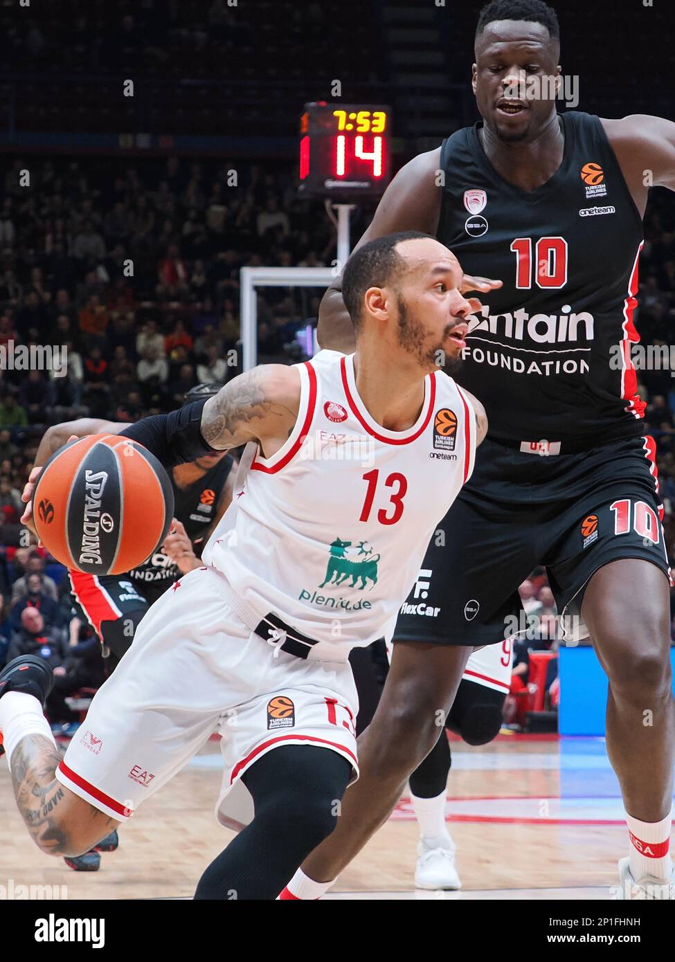 Forum of Assago, Milan, Italy, March 03, 2023, Shabazz Napier (EA7 ...