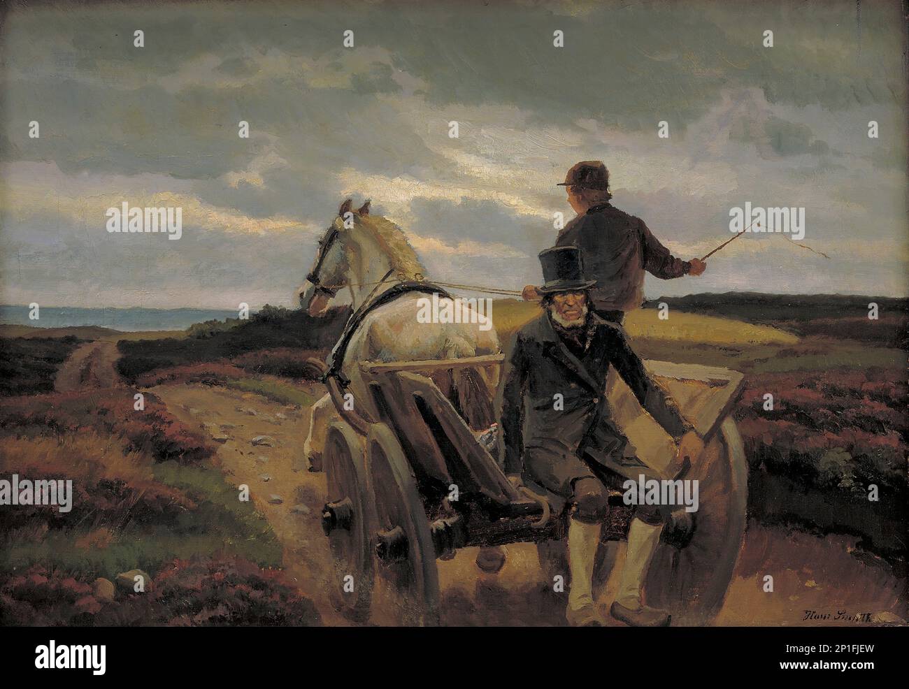 Driving Home, 1893-1896 Stock Photo - Alamy