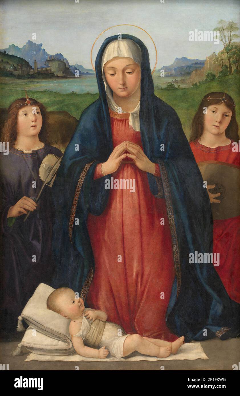Mary with boy christ hi-res stock photography and images - Alamy