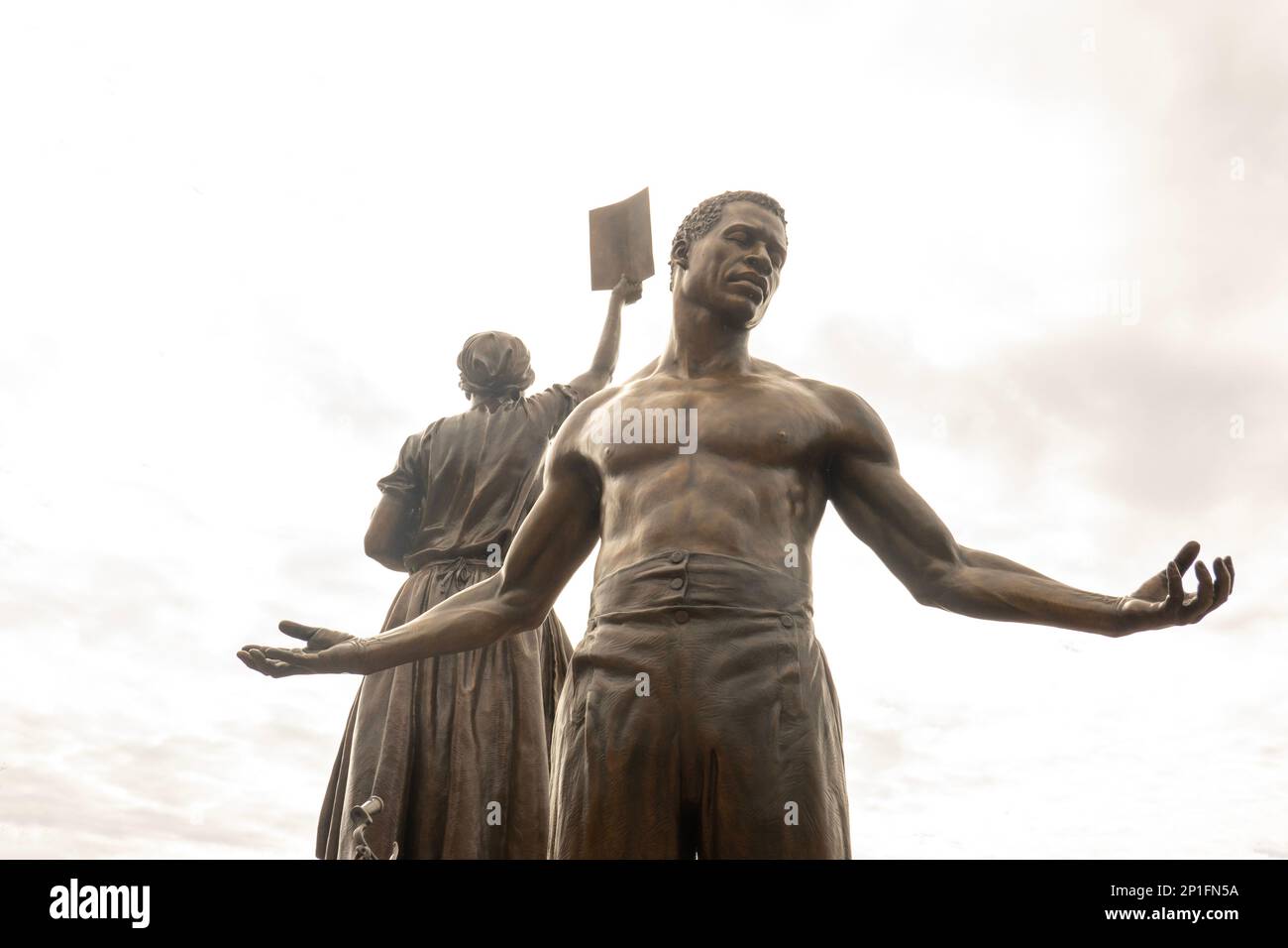 Emancipation and Freedom monument at Browns Island Richmond Virginia ...