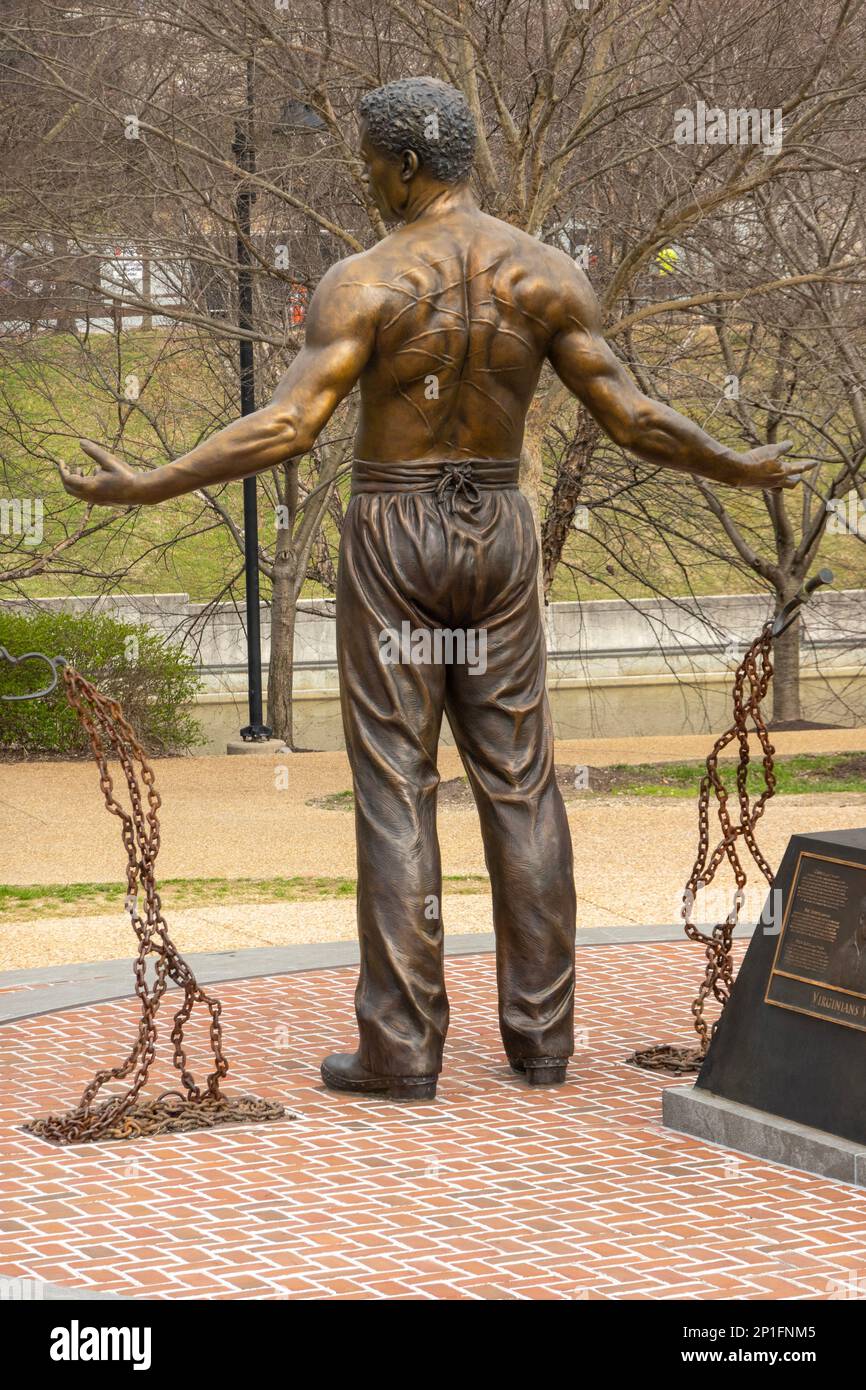 Emancipation and Freedom monument at Browns Island Richmond Virginia ...
