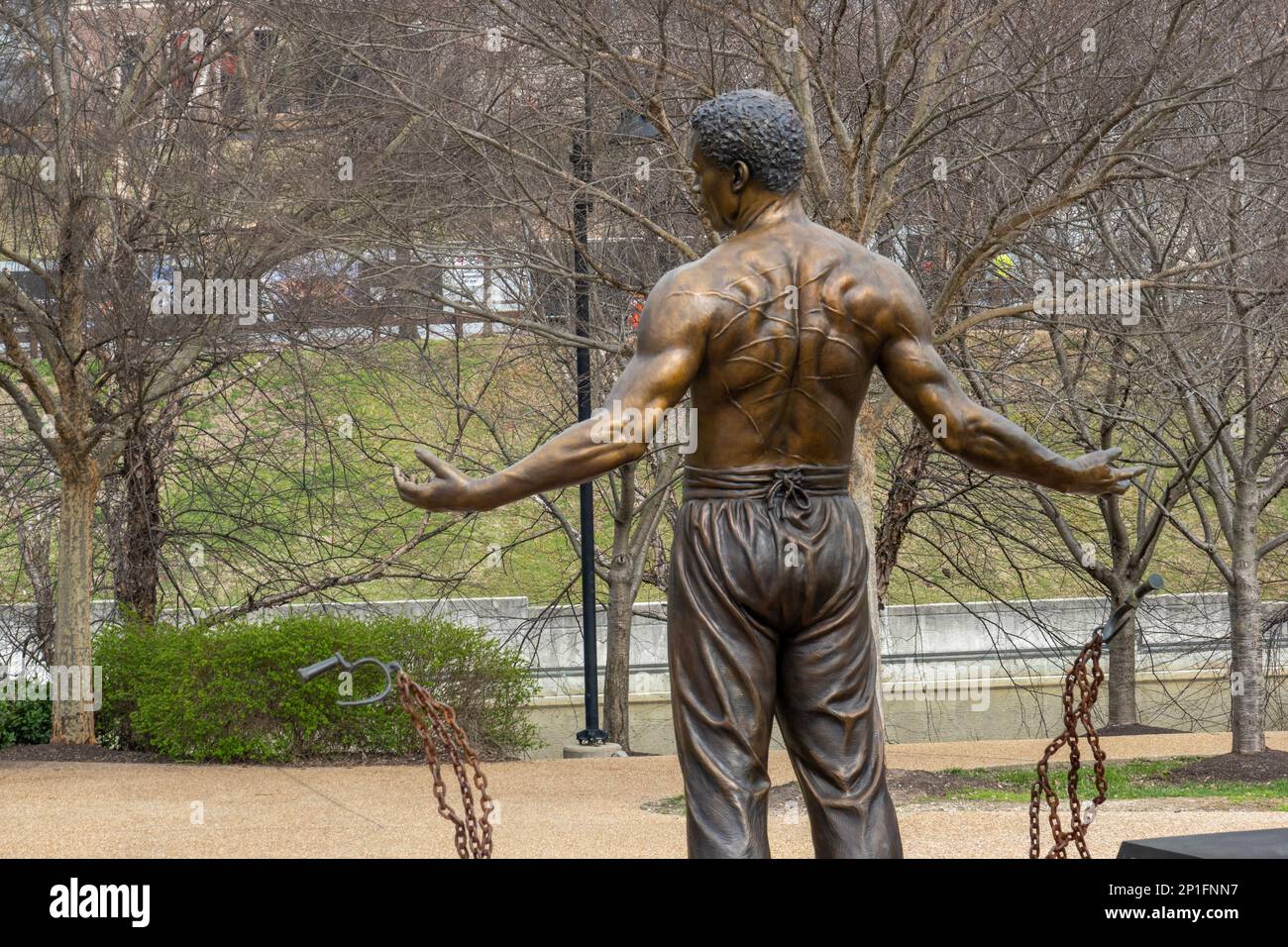 Emancipation and Freedom monument at Browns Island Richmond Virginia ...