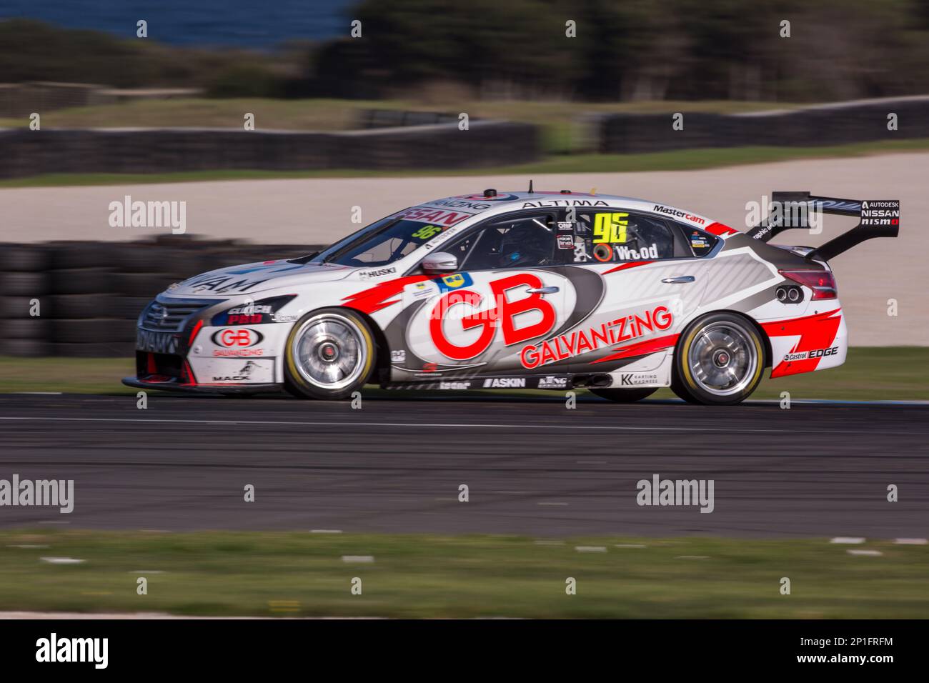17 Apr 2016: Dale Wood (#96) of Nissan Motorsport during Race 7 of the ...