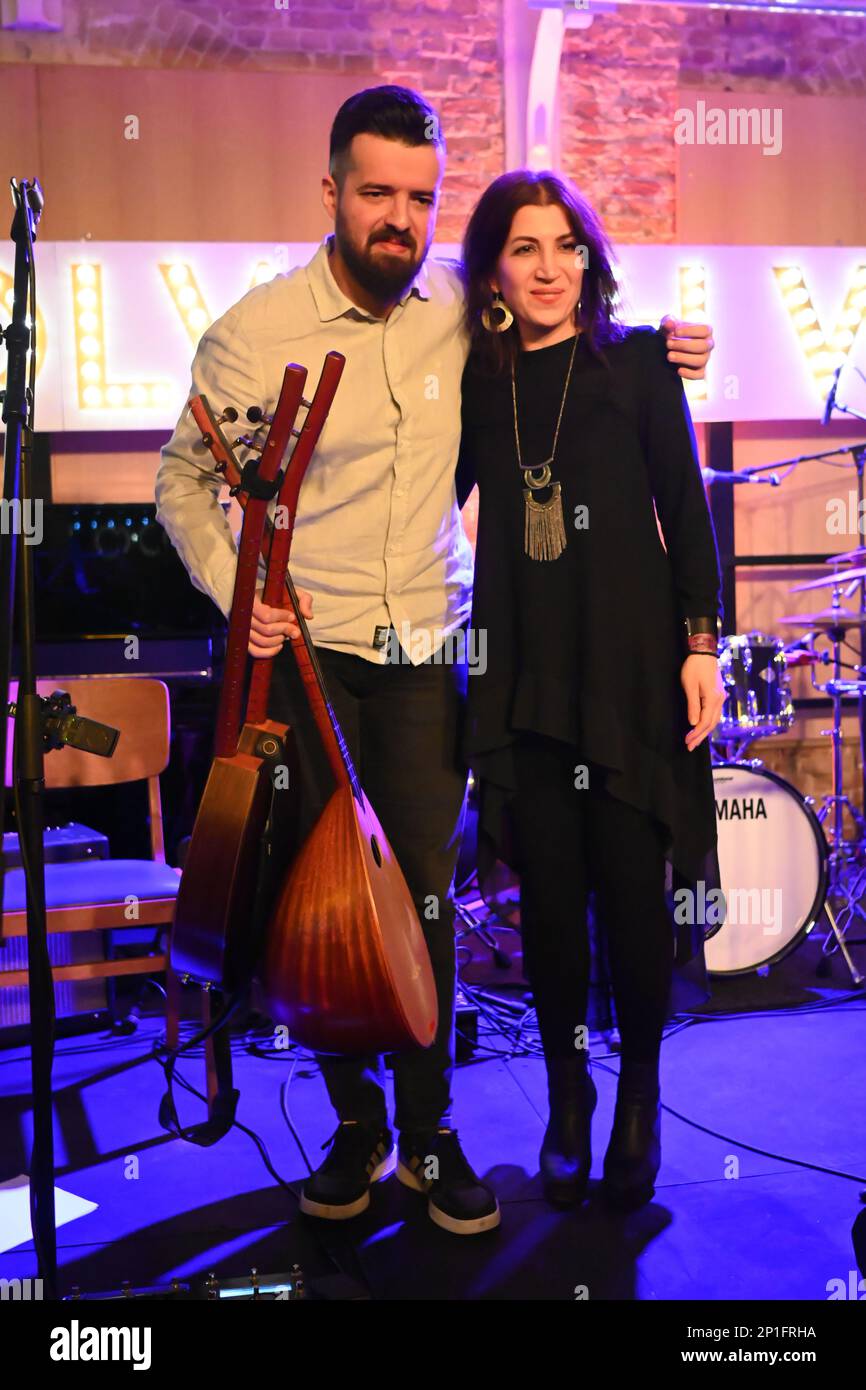 3rd March 2023. London, UK. Arsenal of Sounds: Olcay Bayir & Noga ...