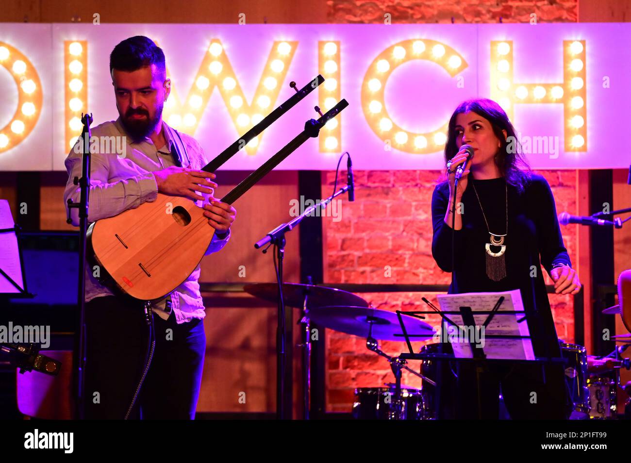 3rd March 2023. London, UK. Arsenal of Sounds: Olcay Bayir & Noga ...