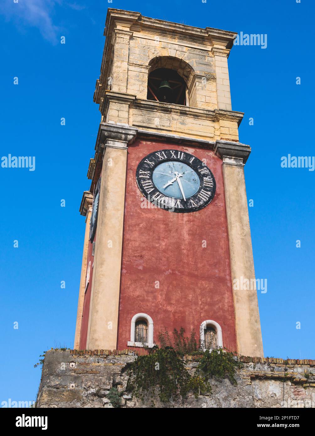 View of Old Venetian Fortress of Corfu, Palaio Frourio, Kerkyra old ...