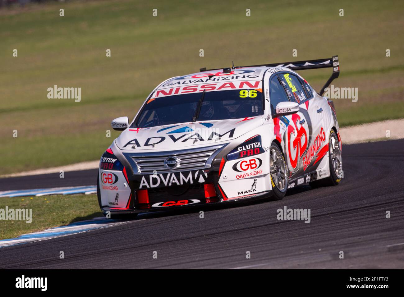 17 Apr 2016: Dale Wood (#96) of Nissan Motorsport during qualifying for ...