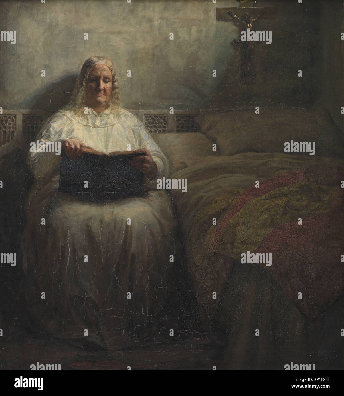 Leonora Christina in the Maribo Monastery, 1882 Stock Photo - Alamy