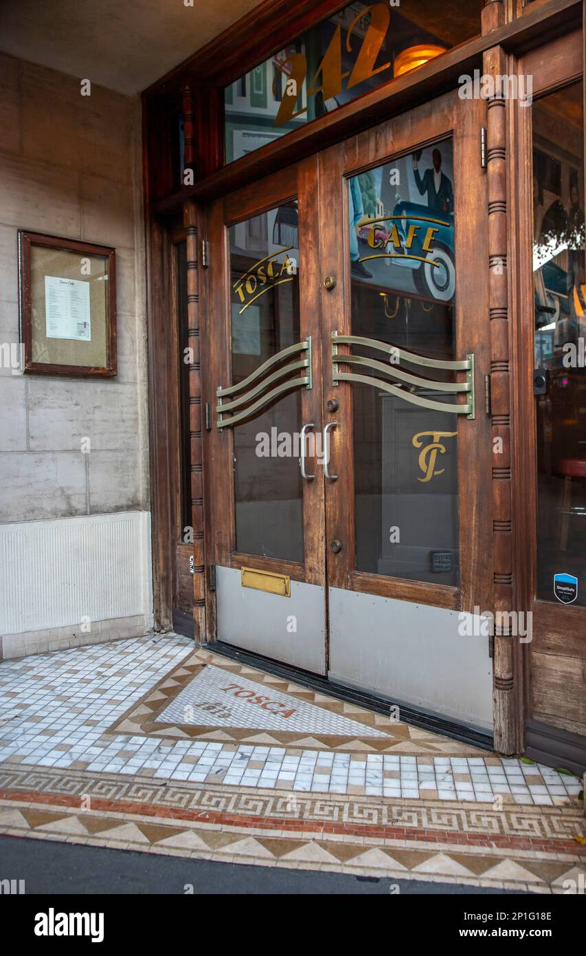 Tosca cafe san francisco hi-res stock photography and images - Alamy
