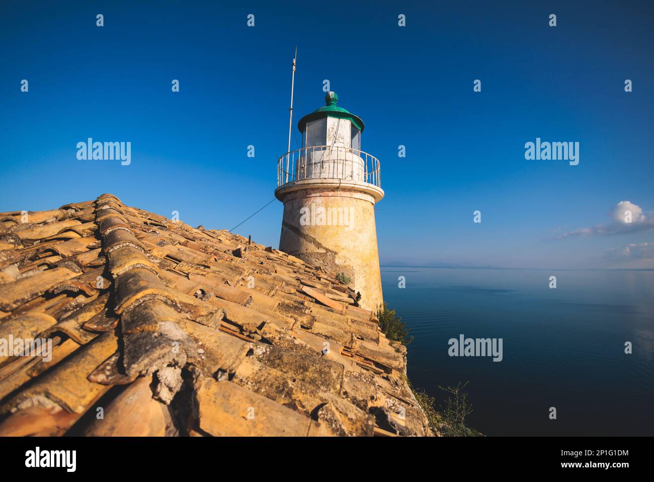 View of Old Venetian Fortress of Corfu, Palaio Frourio, Kerkyra old ...