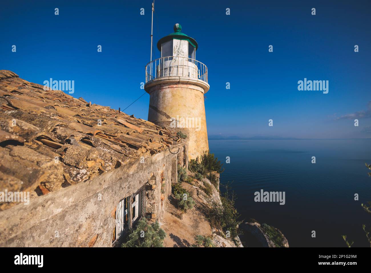 View of Old Venetian Fortress of Corfu, Palaio Frourio, Kerkyra old ...