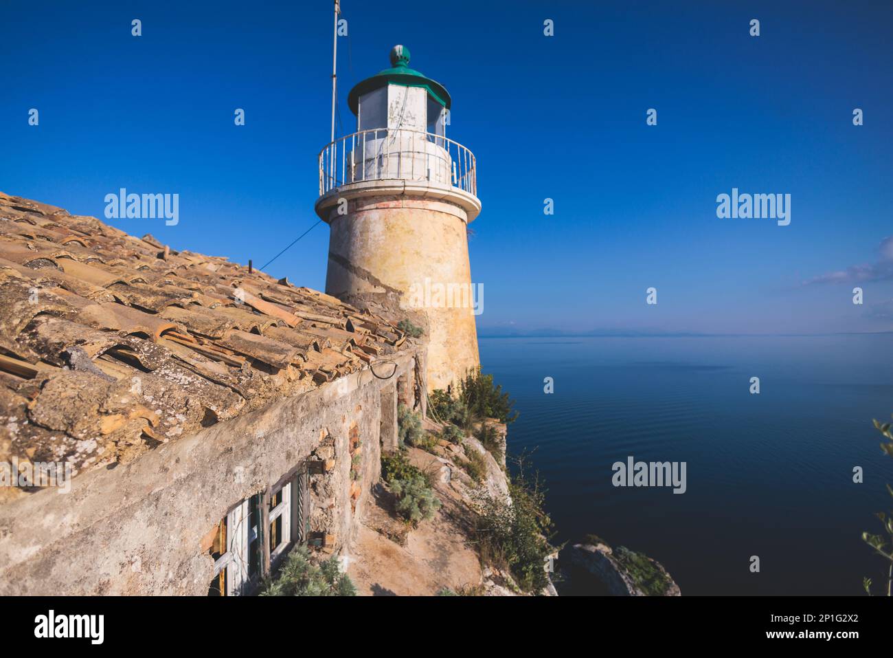 View of Old Venetian Fortress of Corfu, Palaio Frourio, Kerkyra old ...