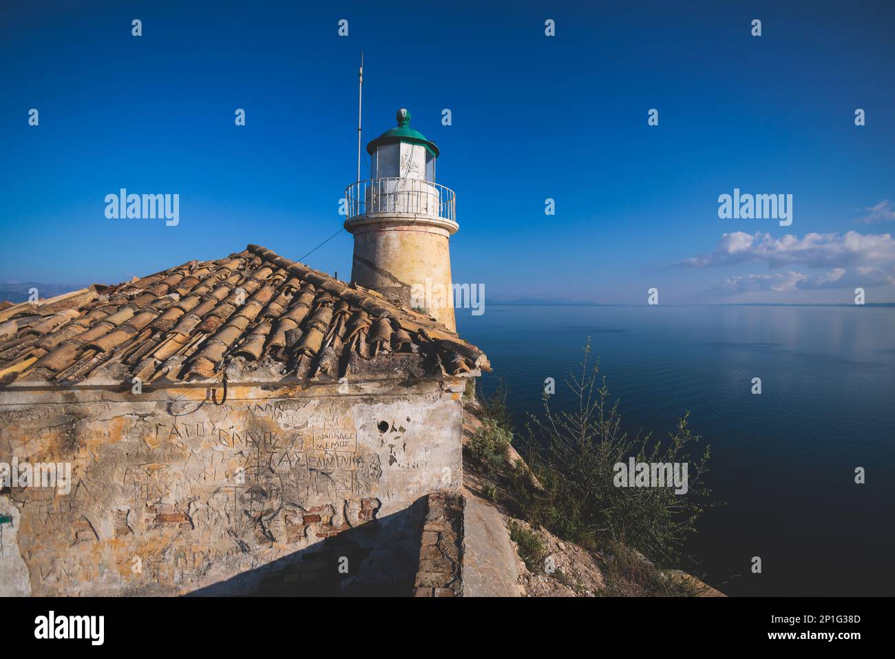 View of Old Venetian Fortress of Corfu, Palaio Frourio, Kerkyra old ...
