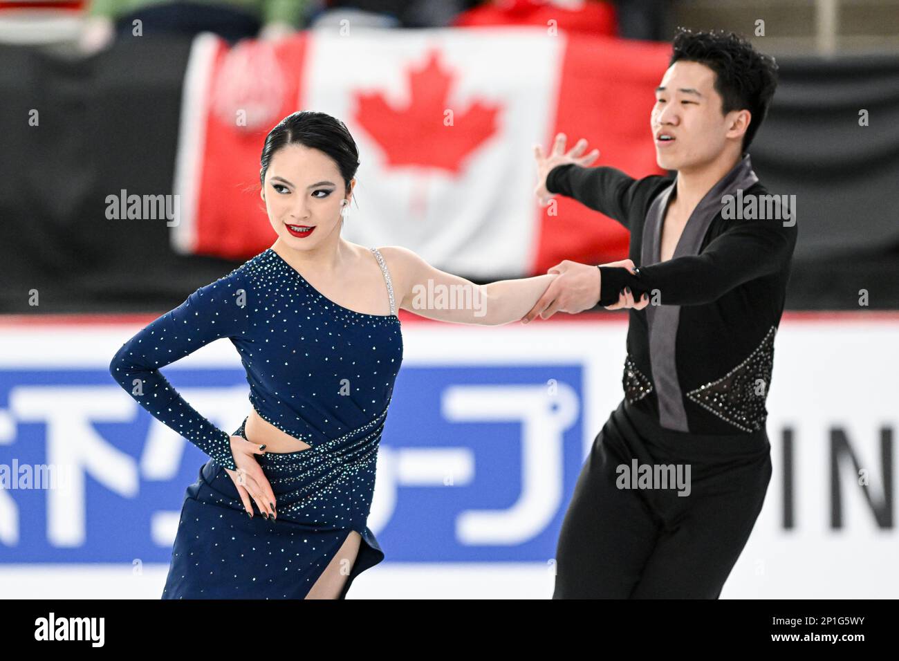Hannah LIM & Ye QUAN (KOR), during Junior Ice Dance, Rhythm Dance, at ...