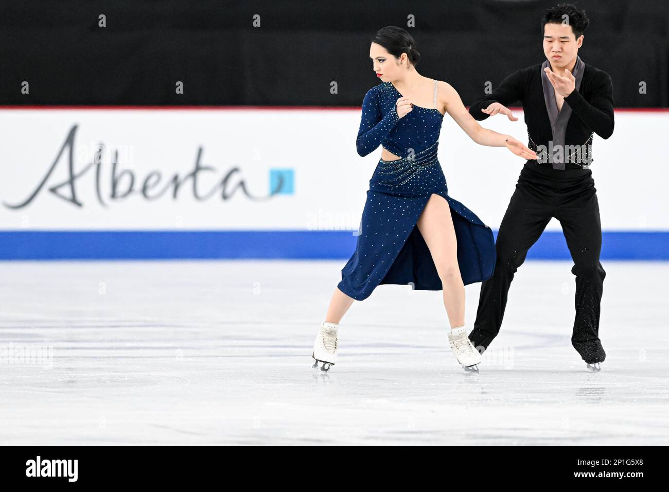 Hannah LIM & Ye QUAN (KOR), during Junior Ice Dance, Rhythm Dance, at ...