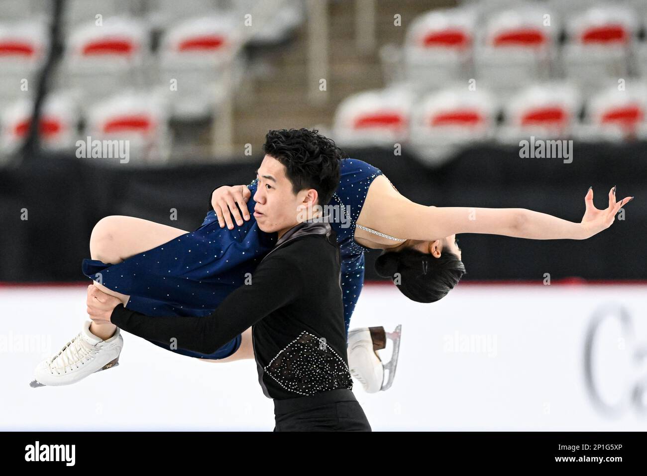 Hannah LIM & Ye QUAN (KOR), during Junior Ice Dance, Rhythm Dance, at ...