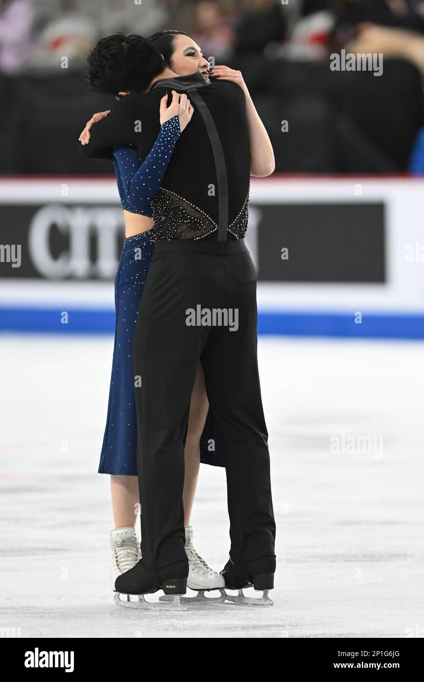 Hannah LIM & Ye QUAN (KOR), during Junior Ice Dance, Rhythm Dance, at ...