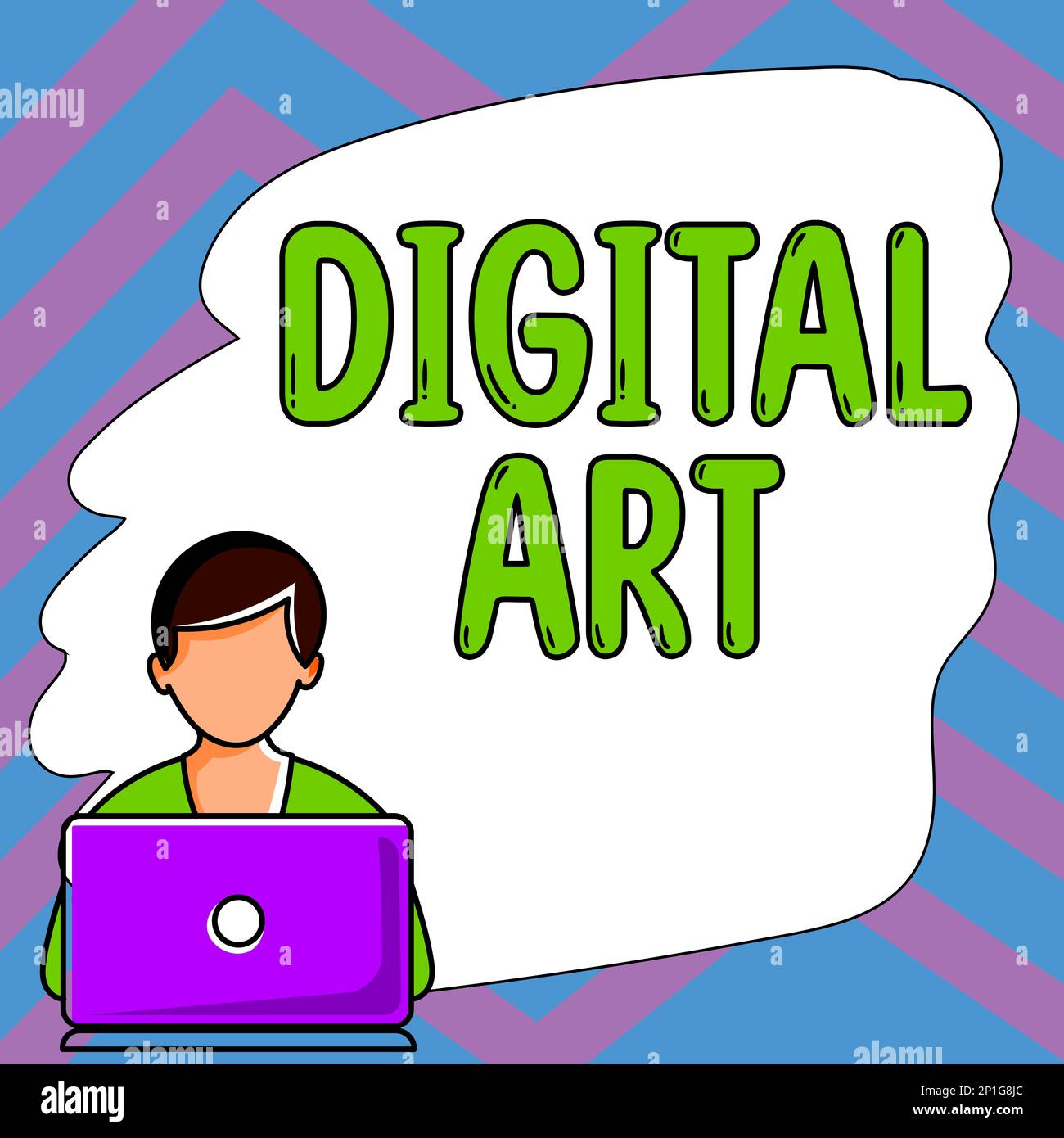 Conceptual caption Digital Art. Concept meaning use of skill and ...