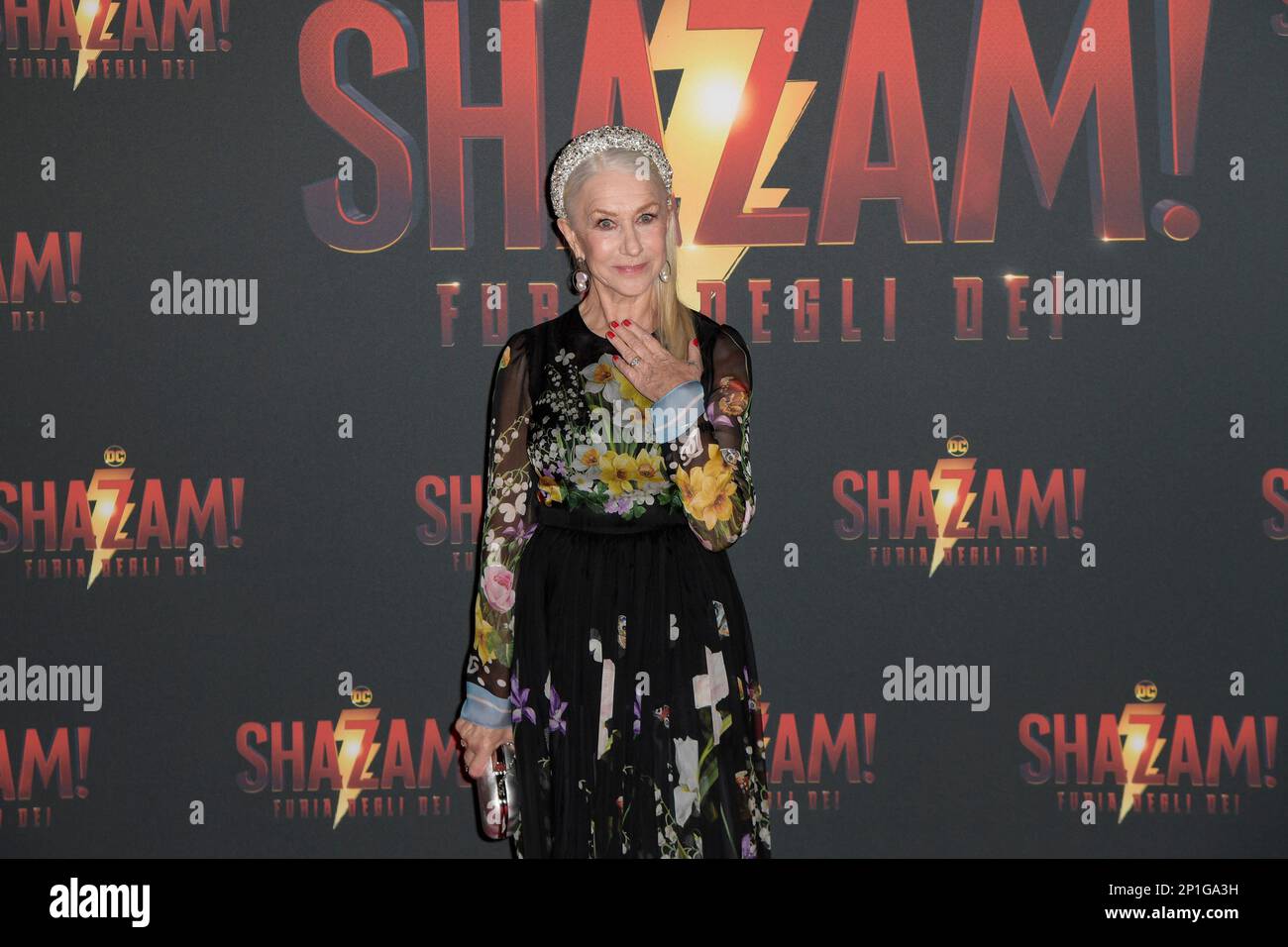 Helen Mirren attends the red carpet of the premiere of the movie ...