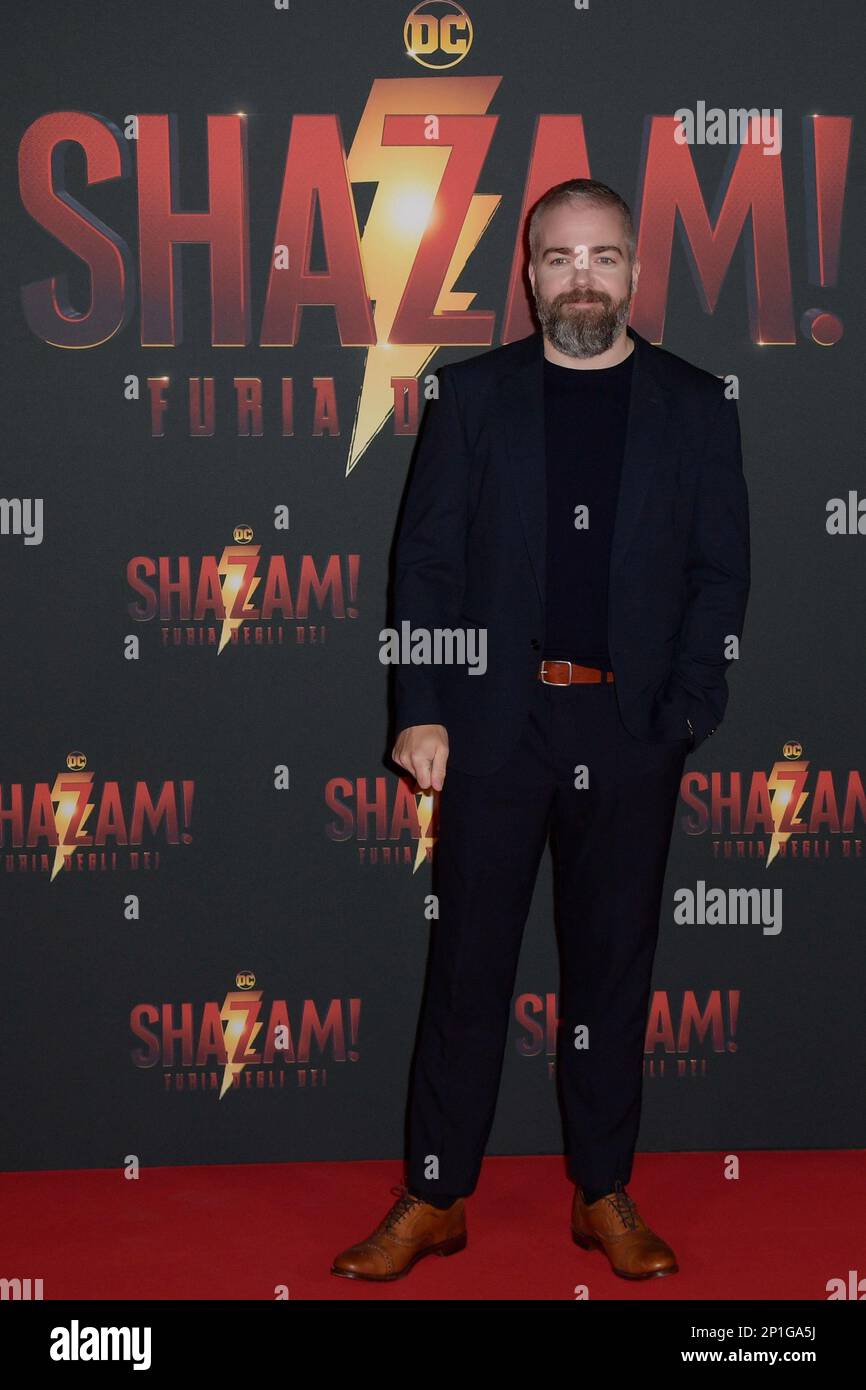 David F. Sandberg attends the red carpet of the premiere of the movie ...