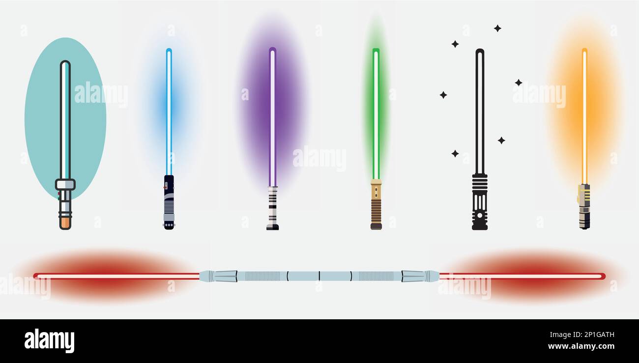 Vector illustration of the future swords. Vector illustration Stock ...
