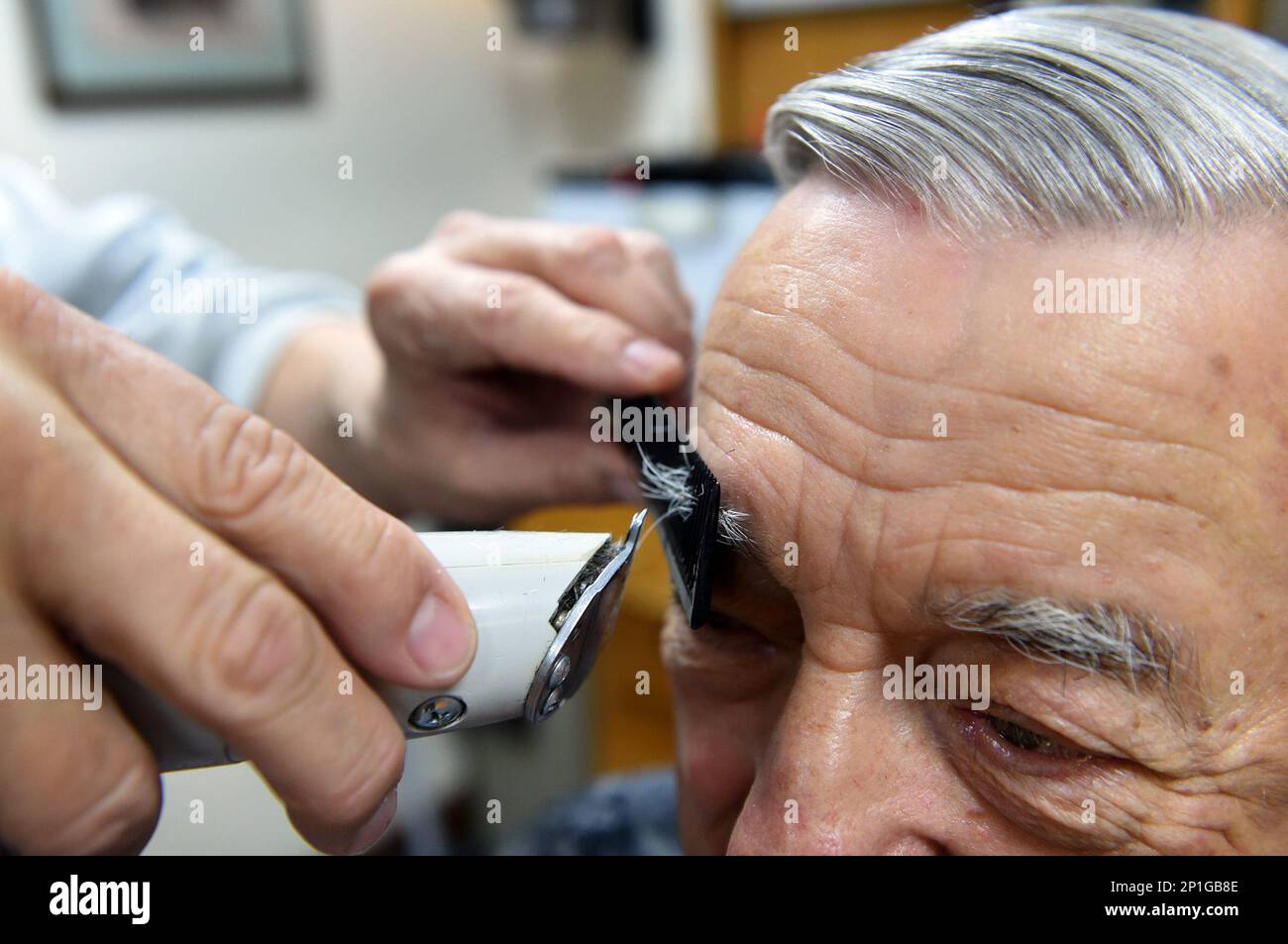 ADVANCED FOR RELEASE SATURDAY, APRIL 16, 2016 Barber Ken Kirkpatrick ...