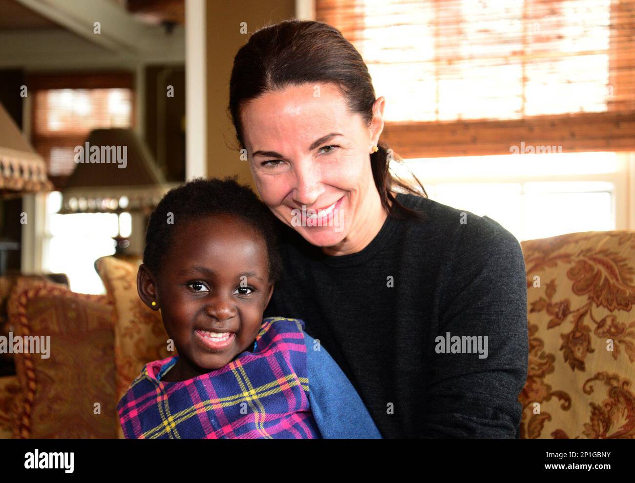 In an April 7, 2016 photo, Jennifer Runnion poses for a photo with her ...