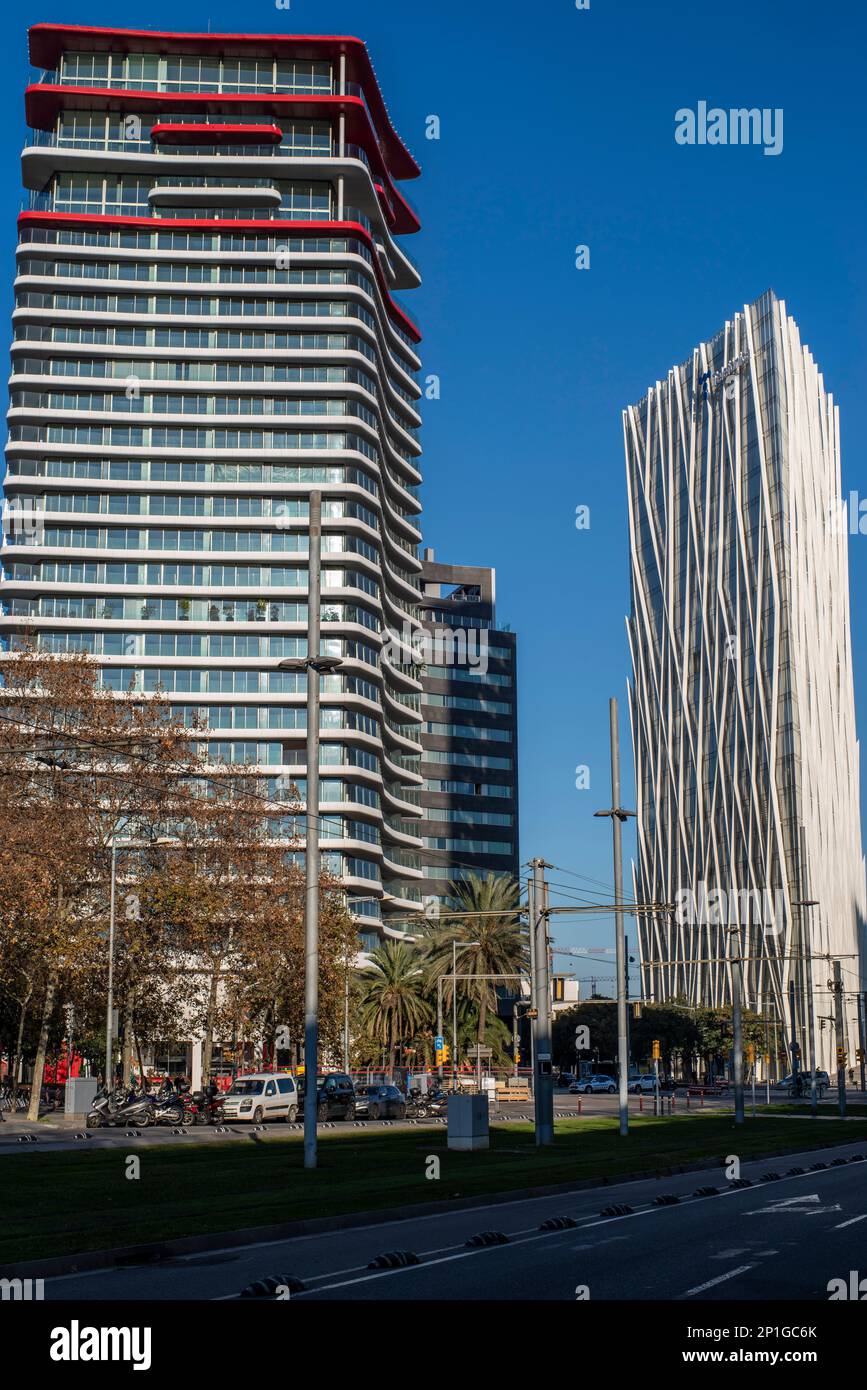 Diagonal Mar,Barcelona city,Catalonia,Spain Stock Photo - Alamy