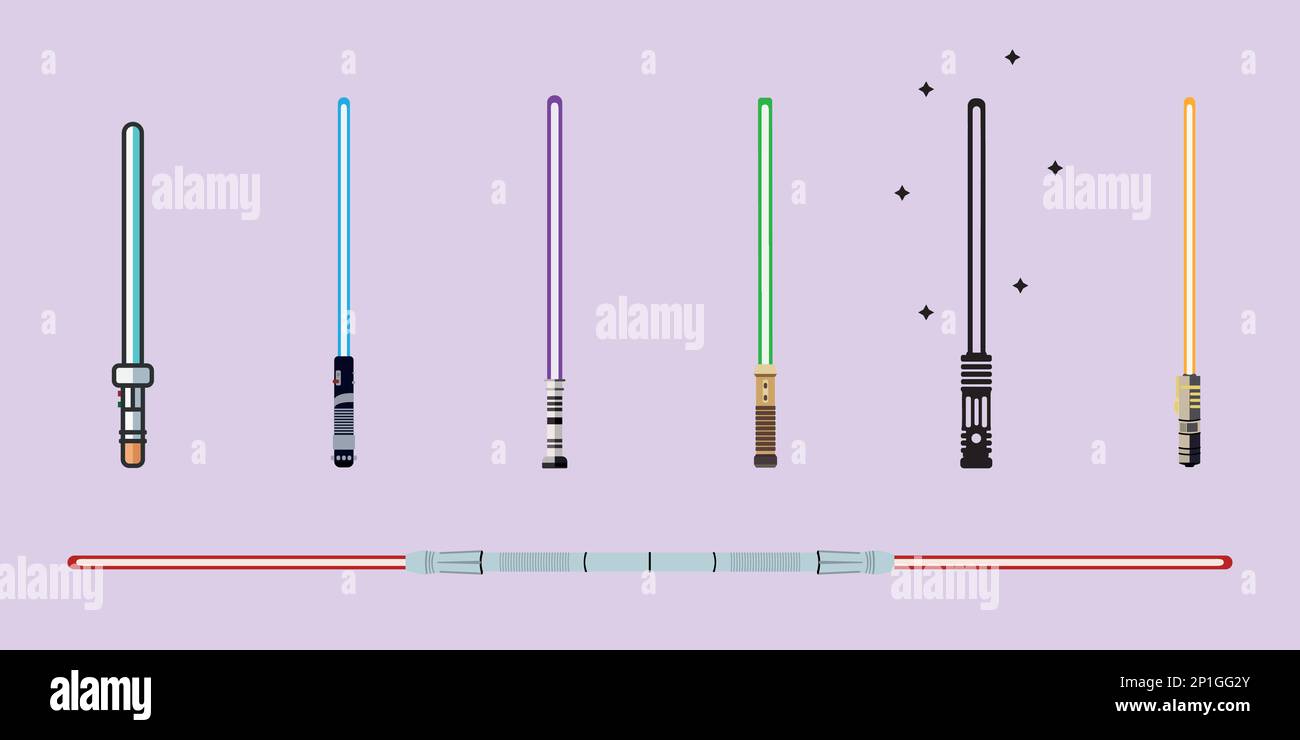 Vector illustration of the future swords Stock Vector Image & Art - Alamy