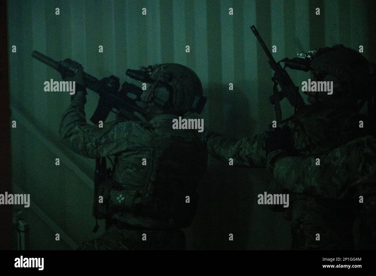 Special Tactics operators conduct close-quarters battle training at ...