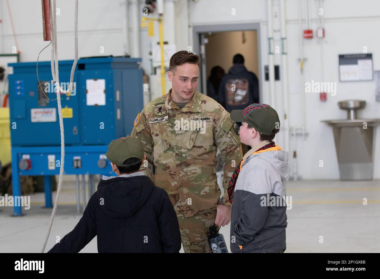 Soldiers assigned to the 16th Combat Aviation Brigade host University ...