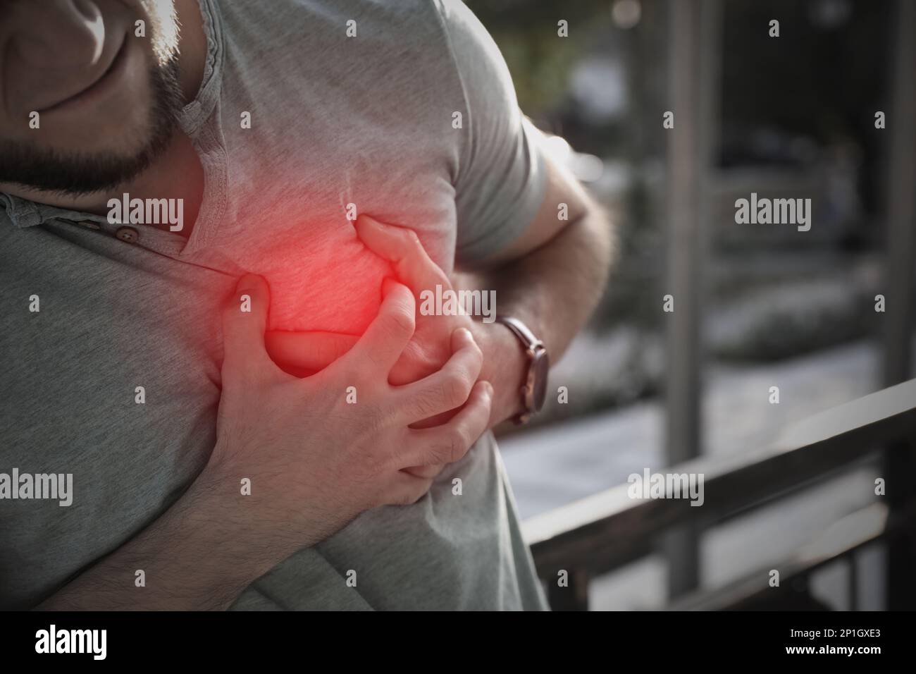 Man attack heart black white hi-res stock photography and images - Alamy
