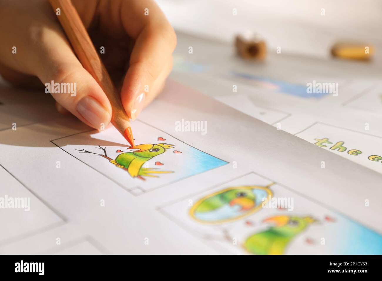 Woman filmmaker cartoon hi-res stock photography and images - Alamy