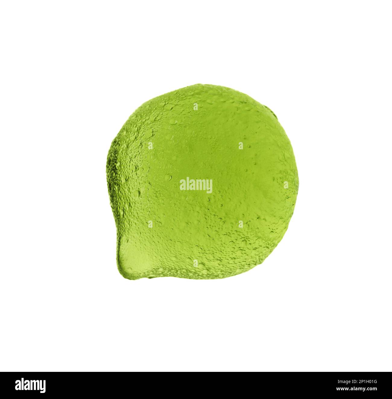Delicious gummy lime candy isolated on white Stock Photo - Alamy