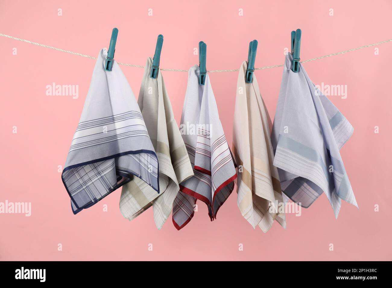 Hanging handkerchiefs hi-res stock photography and images - Alamy
