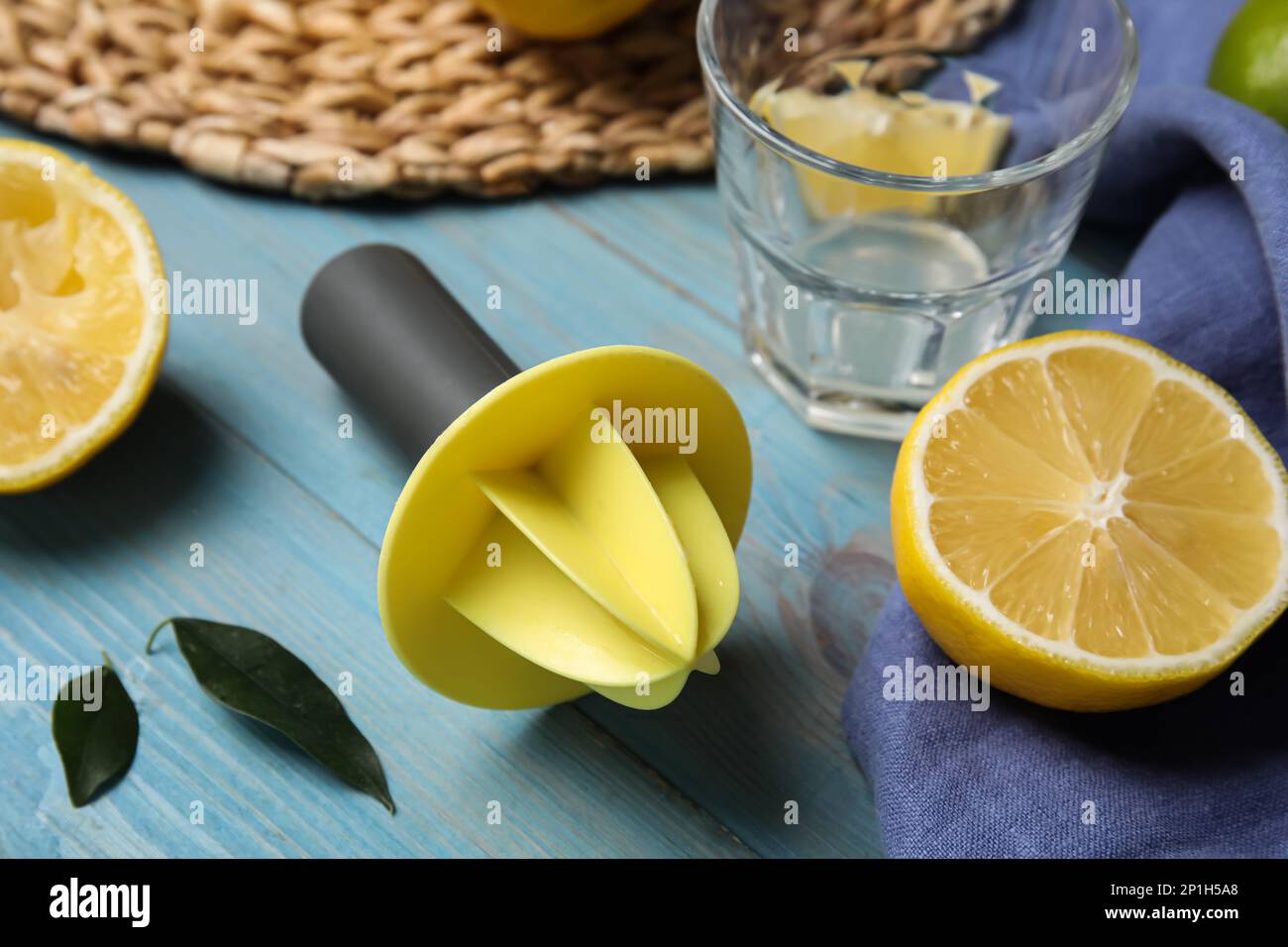 Plastic lemon squeezer on hi-res stock photography and images - Alamy